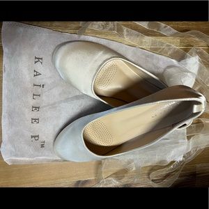 Kailee P. | Shoes | Kailee P Bridal Ivory Ballet Flat | Poshmark